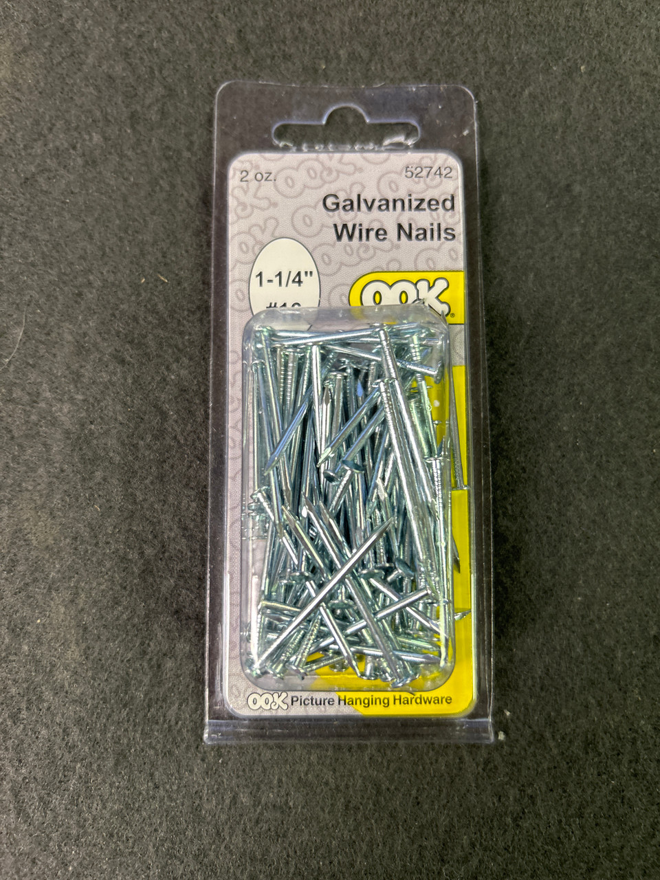 1-1/4" #16 Galvanized Wire Nail