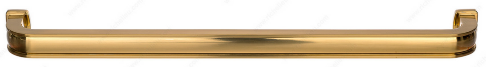 Richelieu Transitional Metal Pull - 8680 - Brushed Aurum Gold - 18 in ...