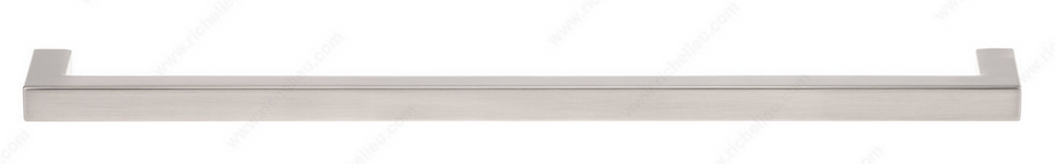 Richelieu Modern Metal Pull - 150 - Brushed Nickel - 18 in - D. Lawless ...