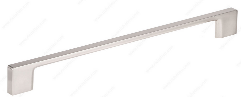 Richelieu Modern Metal Pull - 150 - Brushed Nickel - 18 in - D. Lawless ...