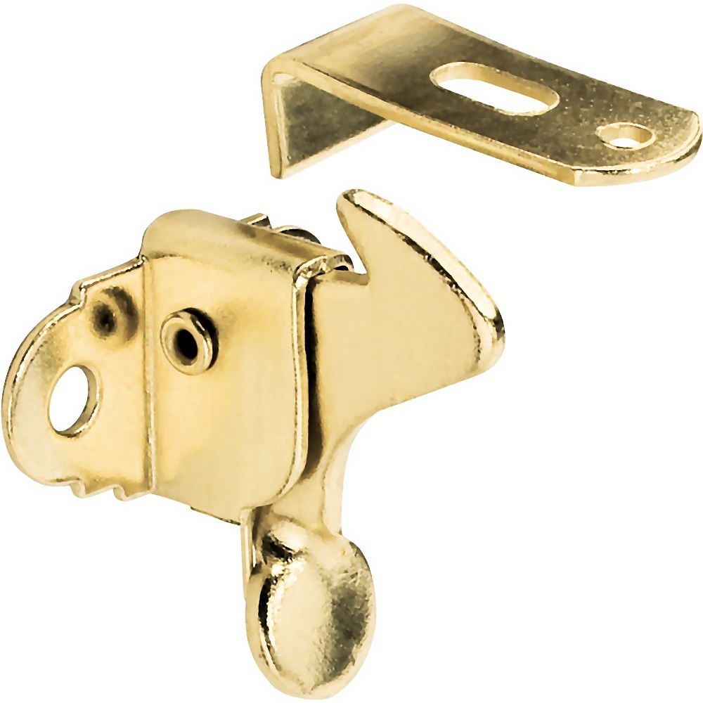 Elbow Catch EZ Flex Mechanical Brass Plated