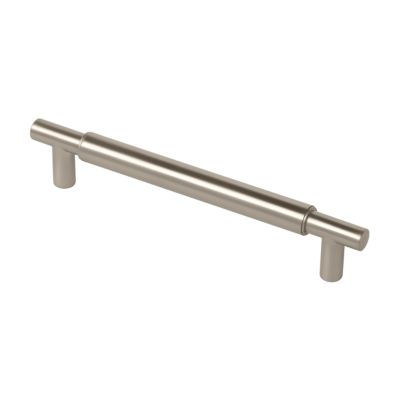 6-5/16" Modern Metal Pull Stainless Finish