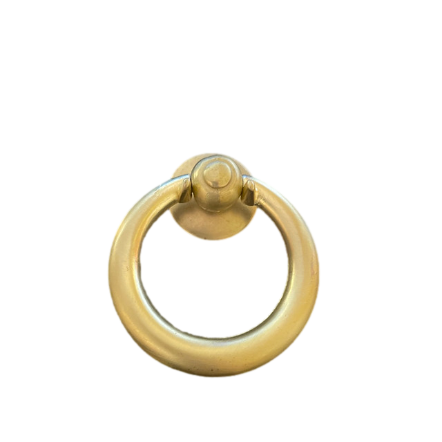 1-7/8" Large Ring Pull Satin Brass