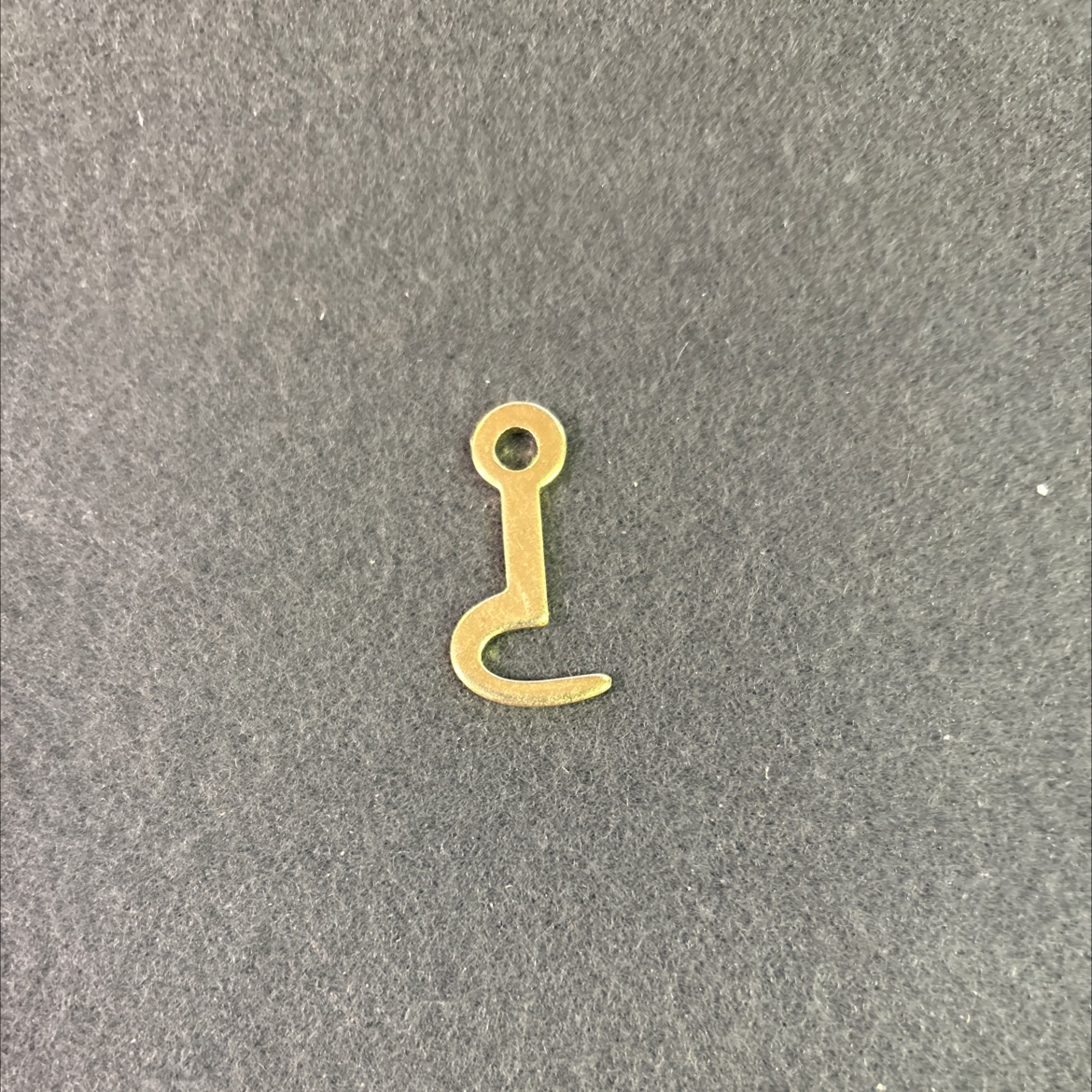 1-1/4" Brass Plated Steel Hook Catch