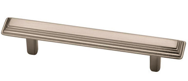 3" Raised Panel Pull Satin Nickel