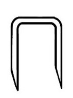 Double Point Staple - #12 X 5/8" - Handi-Pak