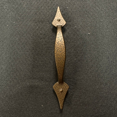 3" Rustic Pull Hammered Bronze