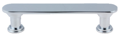 DIY Cabinet Pull Base - Chrome - 3"