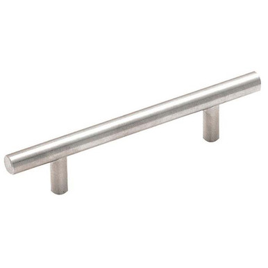 3-3/4" Amerock Solid Stainless Steel Bar Pull
