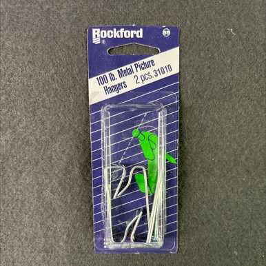 (2pc) 100 lb Metal Picture Hangers