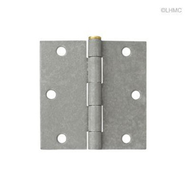 (5 Pack) 3-1/2 inch Broad Butt Gate Hinge Loose Pin Galvanized LQ ...