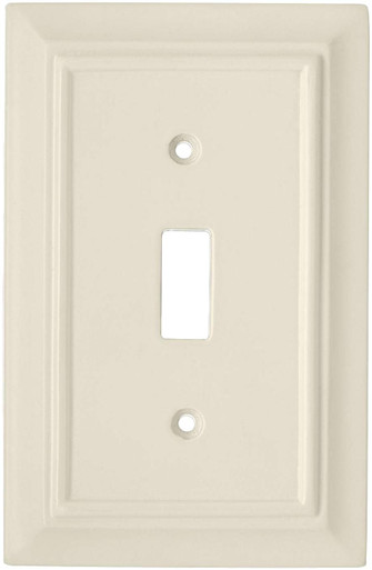 (5 Pack) (As-Is) Brainerd - Wood Architectural Single Switch Wall Plate ...