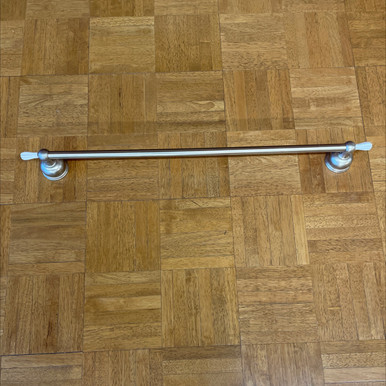 24 inch Delta Apple Towel Bar Pearl Nickel