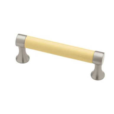 (5 Pack) 3 inch Butter Ceramic Pull Brushed Satin Pewter - D. Lawless ...