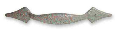 (5 Pack) 3 inch Rustic Pull Verdigris Green with Copper Highlights - D ...