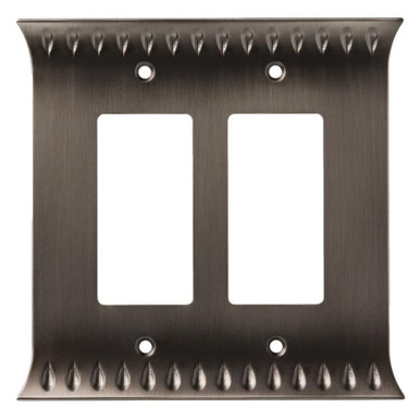 (5 Pack) Brainerd - Wadsworth - Heirloom Silver Double Rocker Wall ...