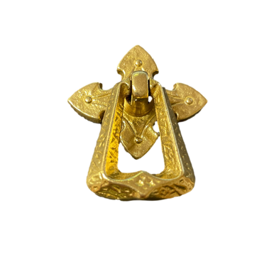 Solid Brass Drop Pull 3 1/3 inchx 2 inch