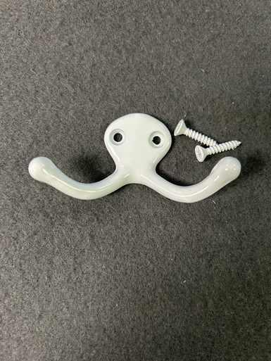 Double Clothes Hook White 850950