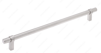 Richelieu Modern Metal Pull - 5016 - Brushed Nickel - 18 in - D ...