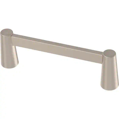 (12 Pack) 3" Classic Cone Pull Satin Nickel