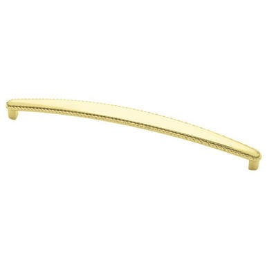 (12 Pack) 11-5/16" Colossus Braid Pull Polished Brass
