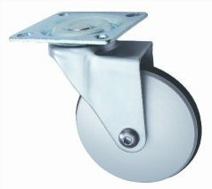 (12 Pack) Aluminum Caster with Plate - (Set of 4) - 75mm