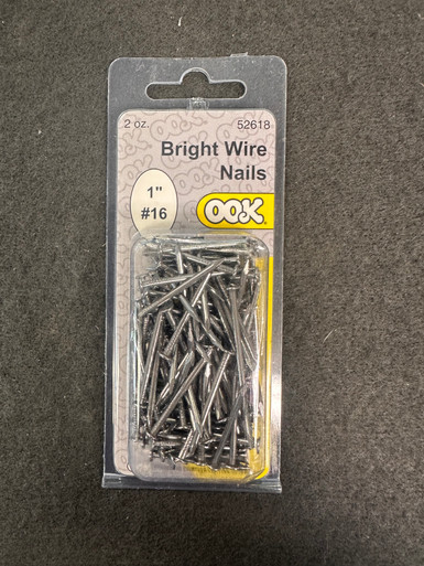 (12 Pack) 1" #16 Brightwire Nail