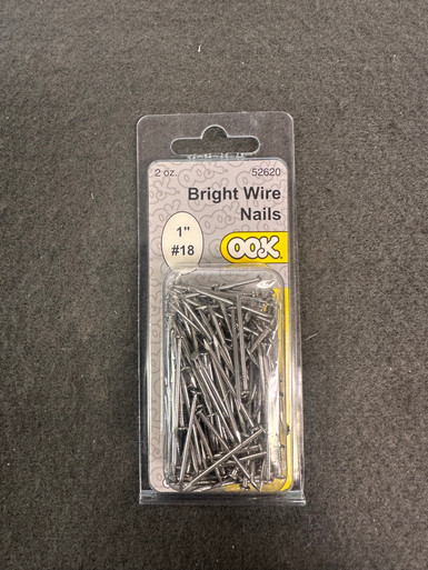 (12 Pack) 1" #18 Brightwire Nails (52620)