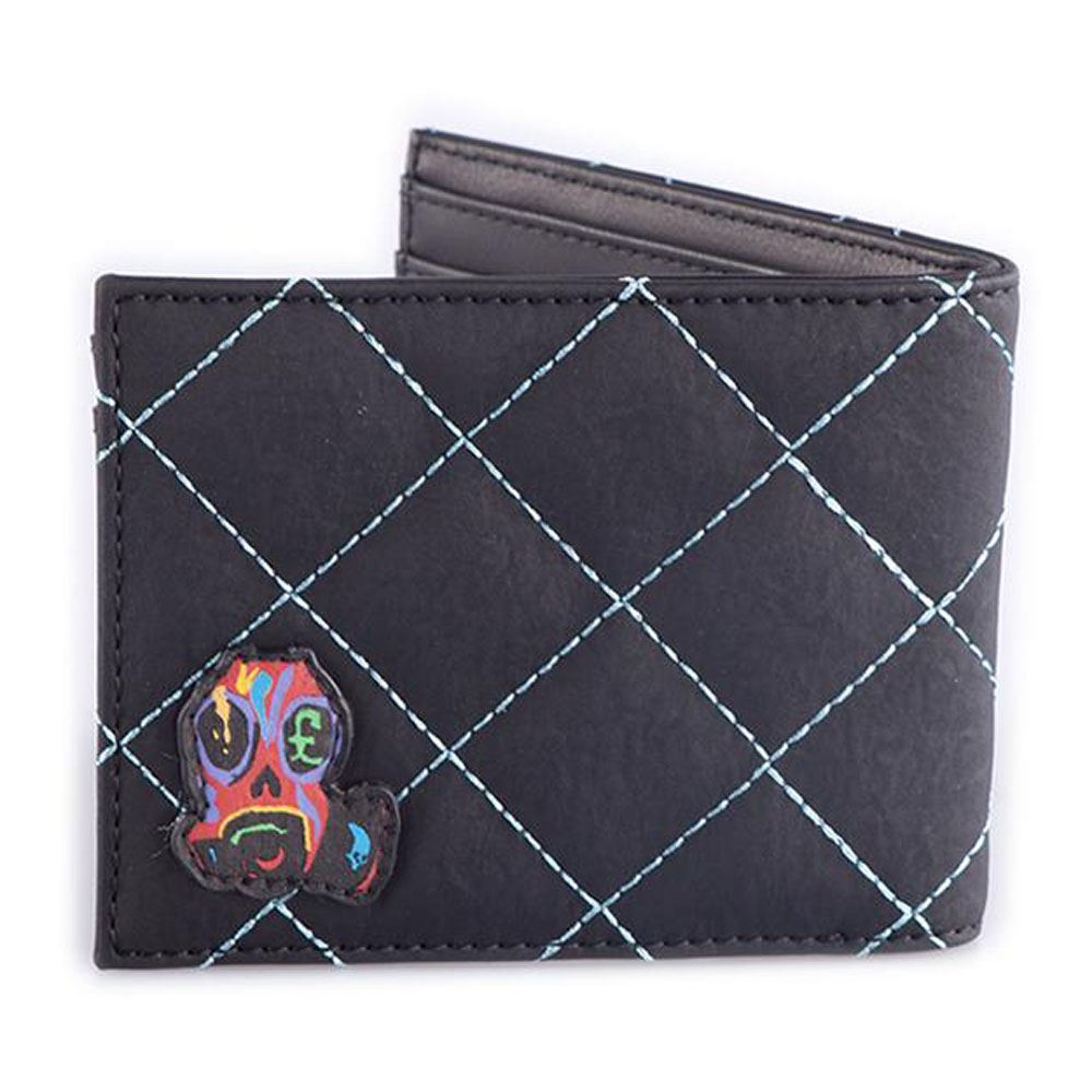 Watch Dogs Legion Quilted with Patches Bi-fold Wallet Male Black ...