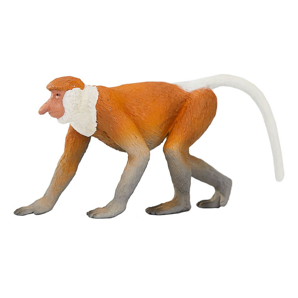 Animal Planet Wildlife & Woodland Proboscis Monkey Toy Figure 3+Yrs ...