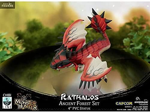 Animegami Chibi - Monster Hunter PVC Rathalos Figure Toy - by Animegami ...