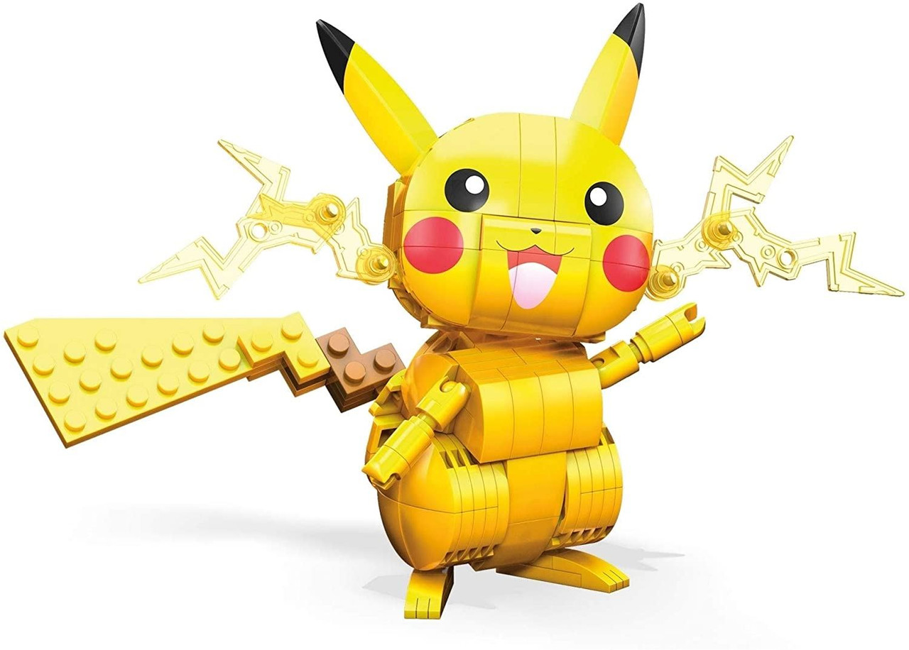 Mega Bloks Pok mon Pikachu - Figure Building Set Toy - by Mattel - Pegi ...