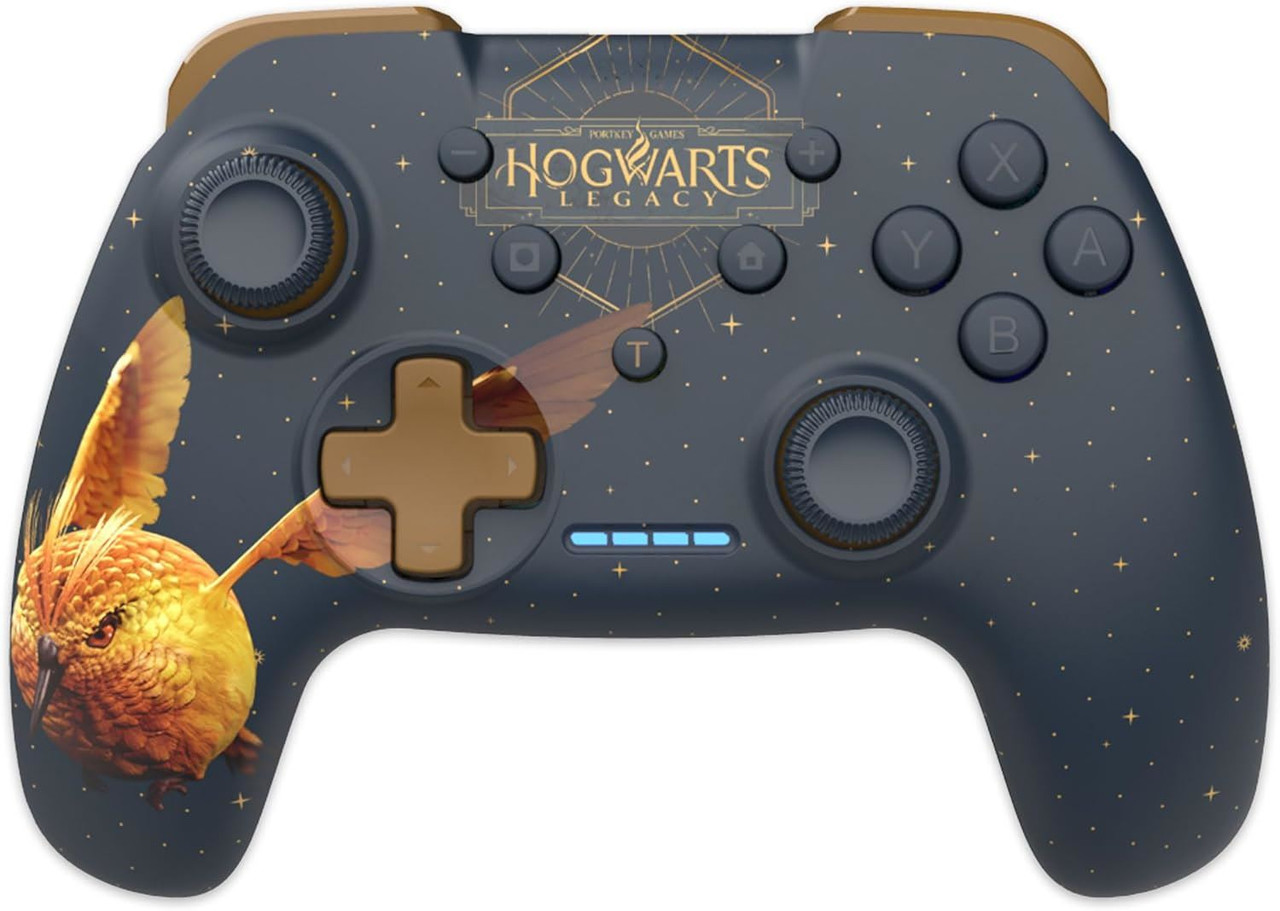 TI Harry Potter Hogwarts Legacy Wireless Controller For Switch Golden Snidget IYMO