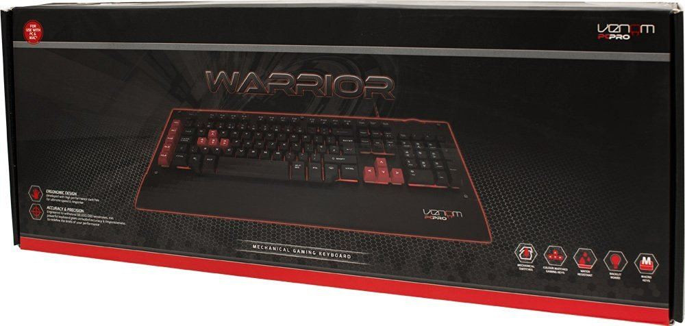 Venom Warrior PC Pro Mechanical Gaming Keyboard PC / Mac - IYMO