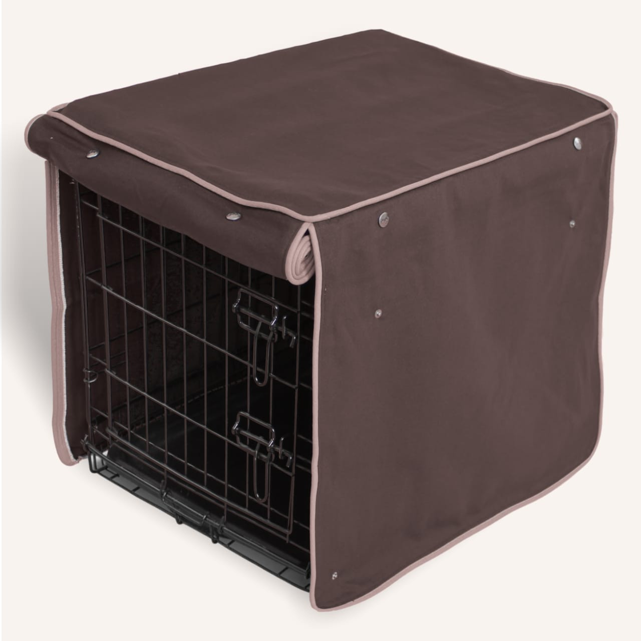 Wool-filled Crate Pad Kit - 1 crate cover & 1 wool-filled crate pad