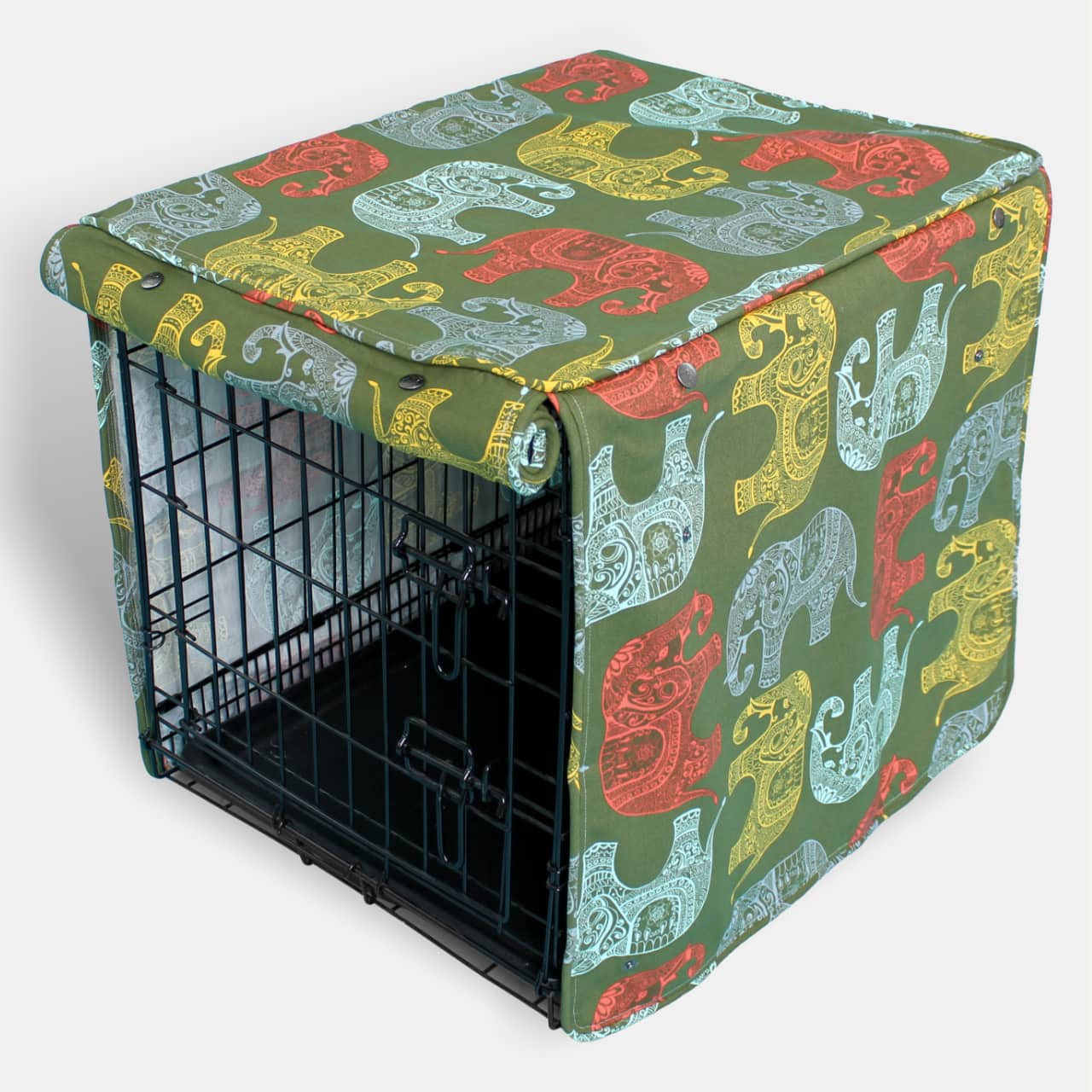 Wool-filled Crate Pad Kit - 1 crate cover & 1 wool-filled crate pad