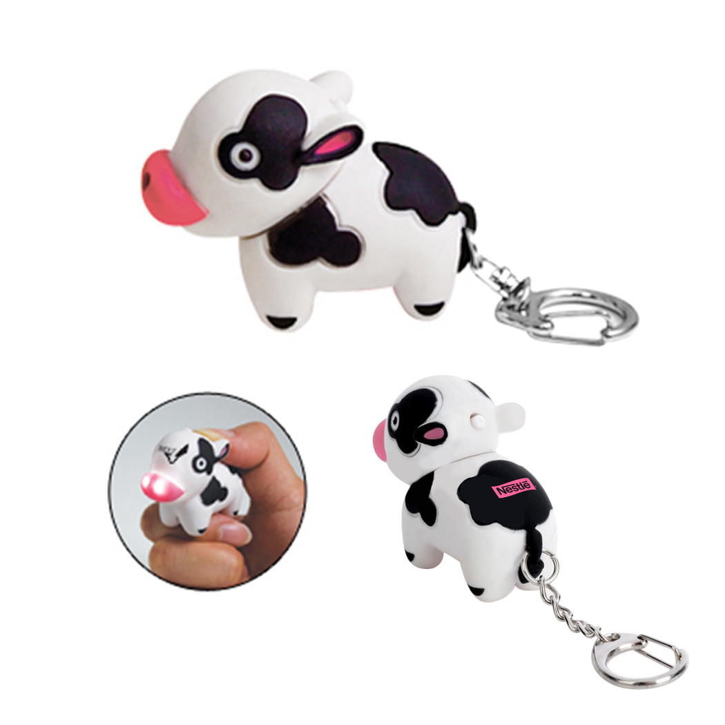 KY-3088 - Cow LED Light & Sound Keychain - ADmart Products