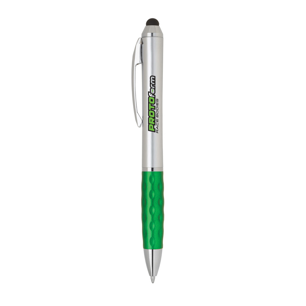 PP-191 - Textured Grip Plastic Stylus Pen - ADmart Products