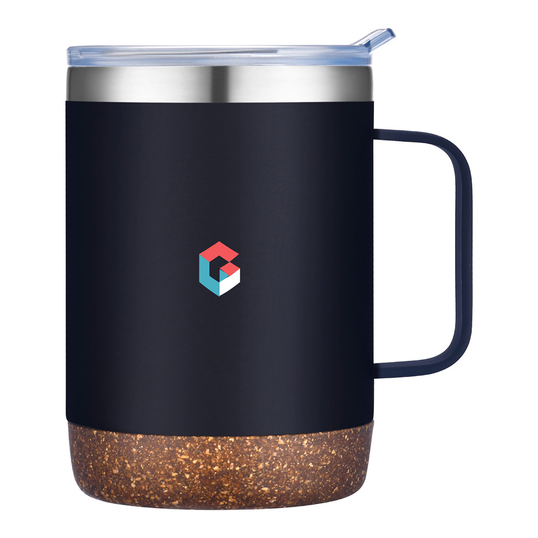 Vancouver 12 oz Cork Base Mug – Compact, Stylish, and Made for Branded Sips