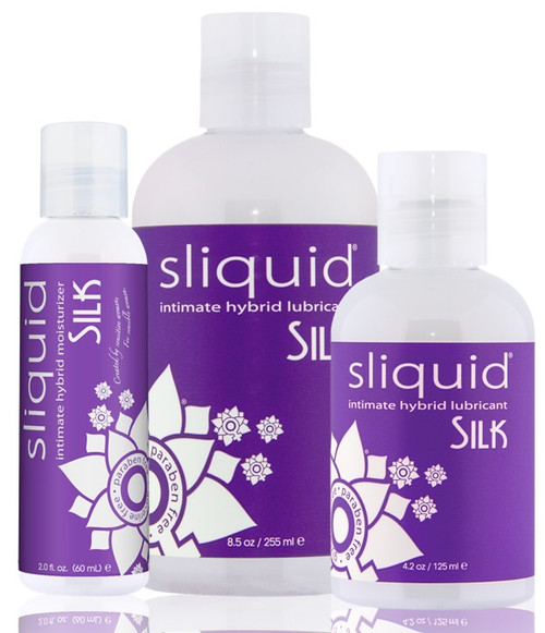Naturals Silk Intimate Hybrid Lubricant by Sliquid
