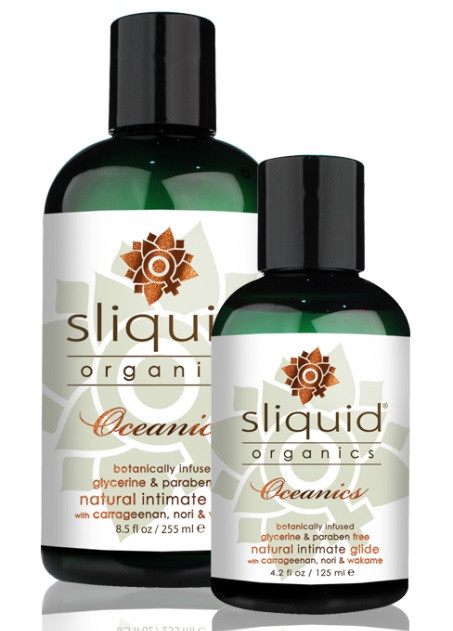 Organics Oceanics Natural Water Based Lubricant by Sliquid