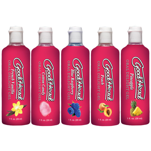 GoodHead Oral Delight Gel 5 Pack by Doc Johnson