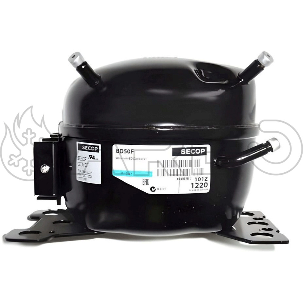 COMPRESSORE ERMETICO SECOP BD50F R134A HMLBP 2.50CC 12-24V | ARBO SpA