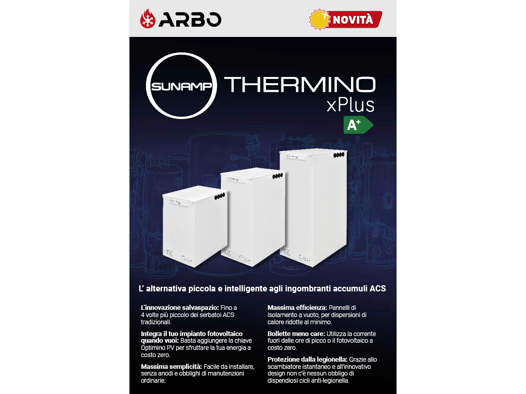 SUNAMP THERMINO XPLUS - ARBO SpA