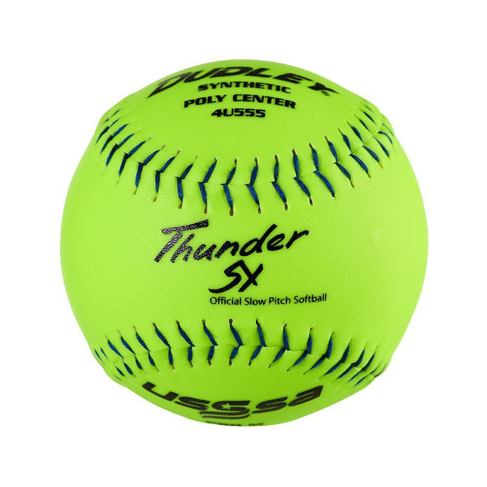 Dudley Thunder SY USSSA Pro M Slowpitch Softballs, 44/375, 12 inch, One ...