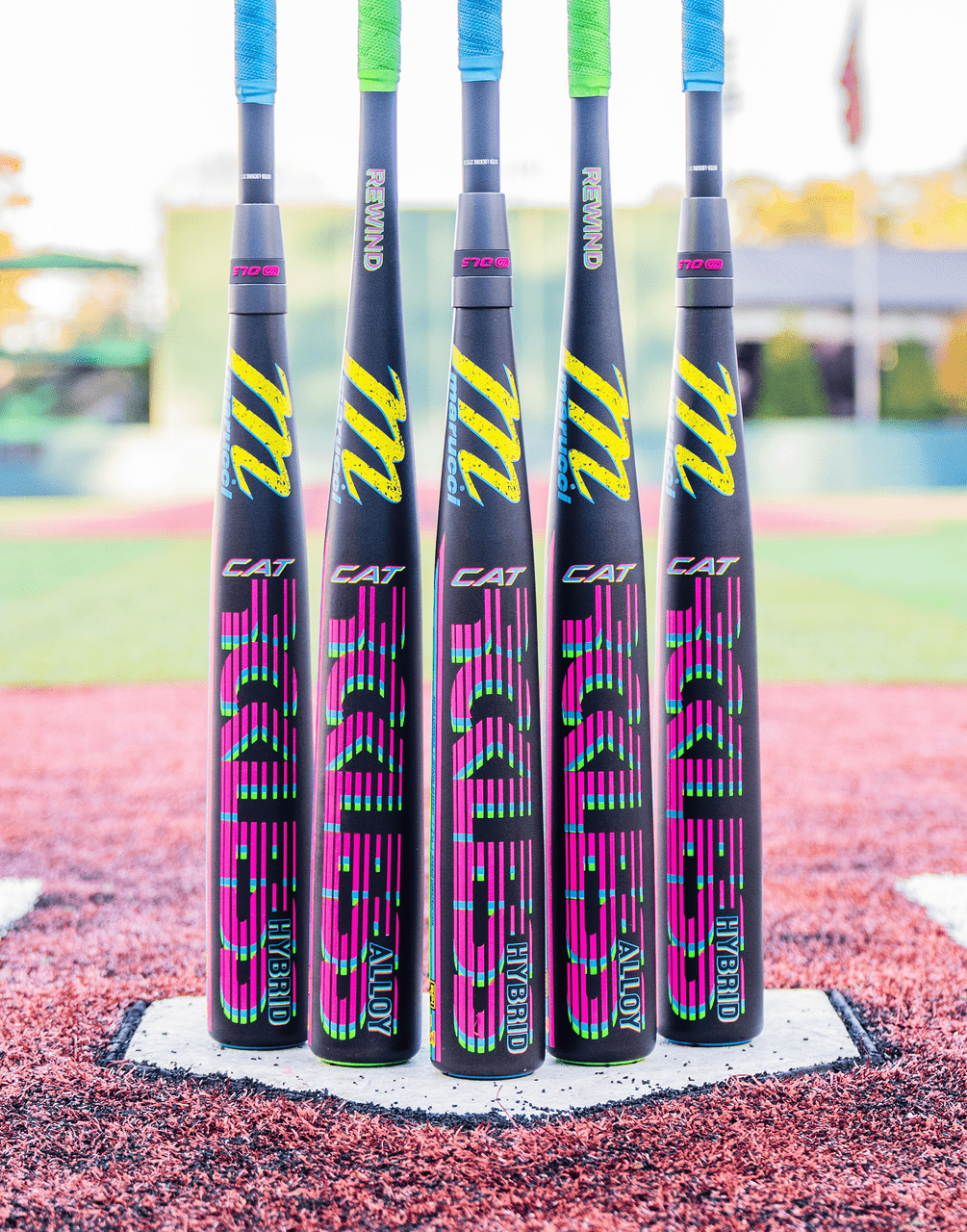 2026 Marucci CATX RCKLESS REWIND Neon Composite USSSA Baseball Bat, -5 ...