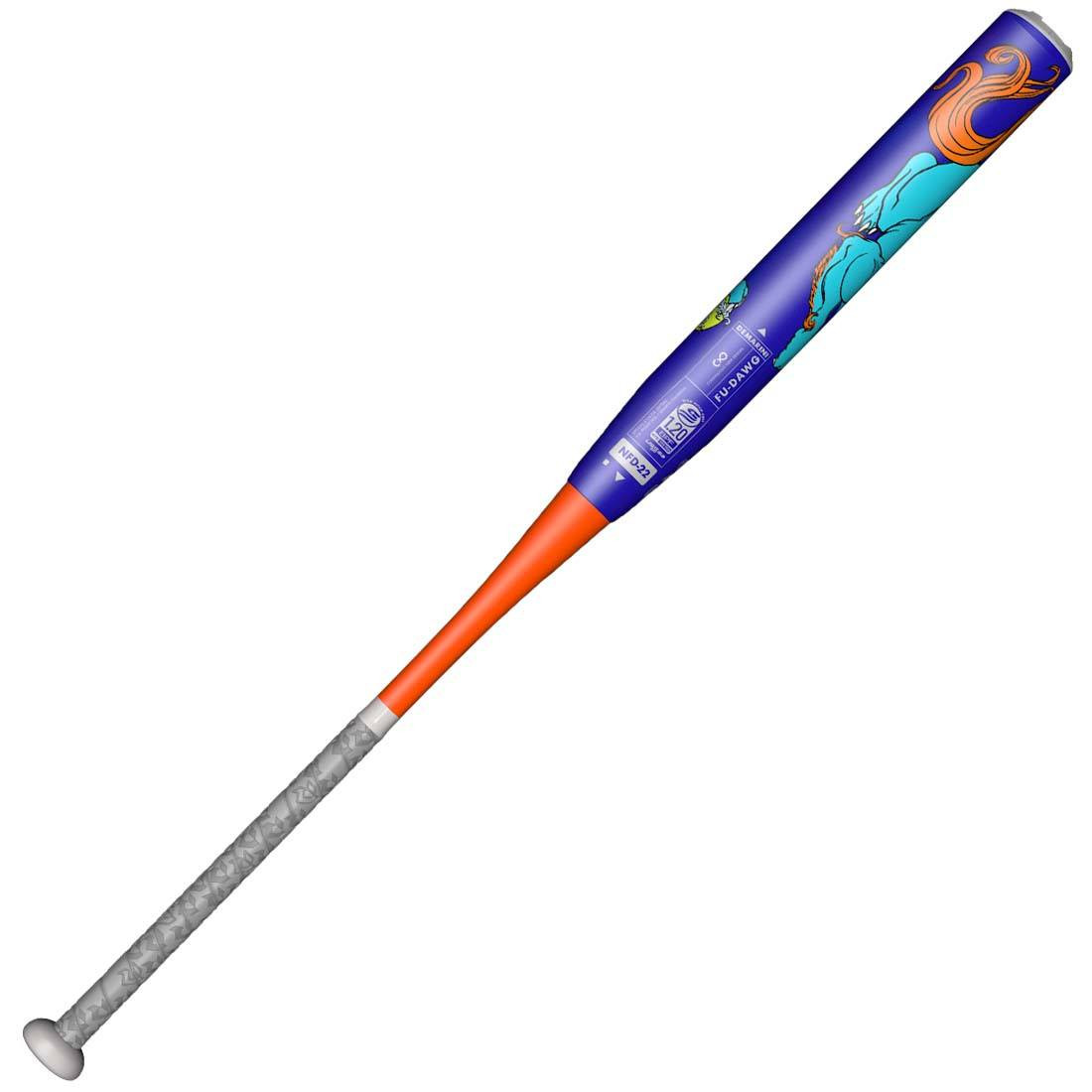 DISCONTINUED 2023 DeMarini Fu Dawg Nautalai USSSA Slow Pitch Softball ...