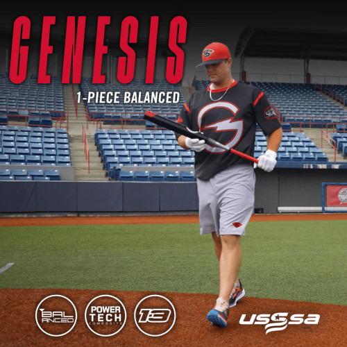 2024 Louisville Slugger GENESIS One Piece Balanced USSSA Slow Pitch ...