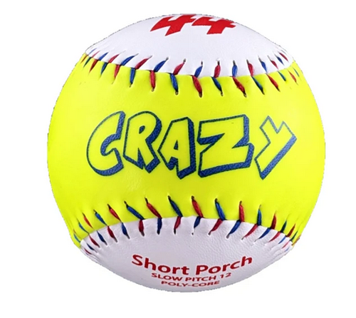 Short Porch CRAZY BP 12” Softballs – Lightweight & Durable