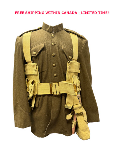 Canadian 1908 Pattern Battle Order- Made for MKII Ross Rifles